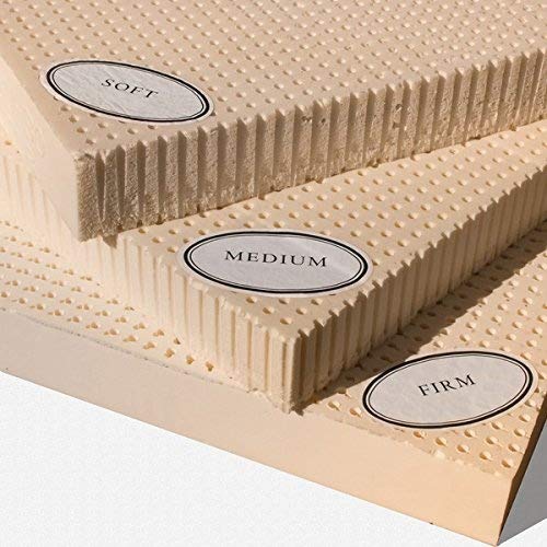 100% Natural Latex Mattress Topper - Soft - 3" Twin XL