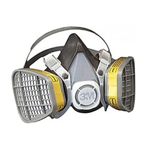 3m - 142-5303 large 5000 series half face disposable air purifying respirator