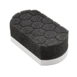 chemical guys acc220 white easy grip soft hex logic applicator pad, 1 pack