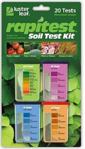 luster leaf 1602 soil kit, 20 tests