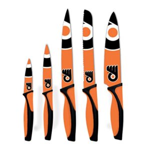 sports vault nhl philadelphia flyers kitchen knives