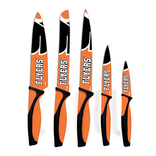 Sports Vault NHL Philadelphia Flyers Kitchen Knives