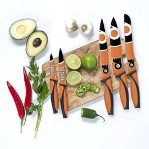 Sports Vault NHL Philadelphia Flyers Kitchen Knives