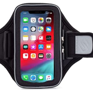 Sporteer Entropy E8 Running Armband - Compatible with iPhone 14 Pro Max, 14 Plus, 13 Pro Max, 12/11 Pro Max, Xs Max, XR, Galaxy S22 Plus, S21+, S20+, Note, and Many More Mobile Phones - FITS Cases