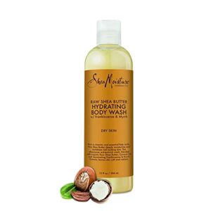 Shea Moisture Body Wash, Raw Shea Butter Hydrating Body Wash, Body Skin Care with Coconut Oil and Vitamin E, Pack of 2 -13 Fl Oz Ea