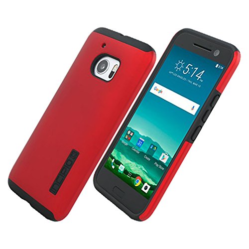 Incipio Protective Case for HTC 10 - Retail Packaging - Red / Black