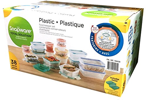 Snapware 38pc Plastic Food Storage Set