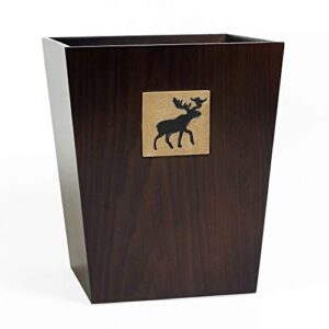 skl home yellowstone sundance wastebasket, brown