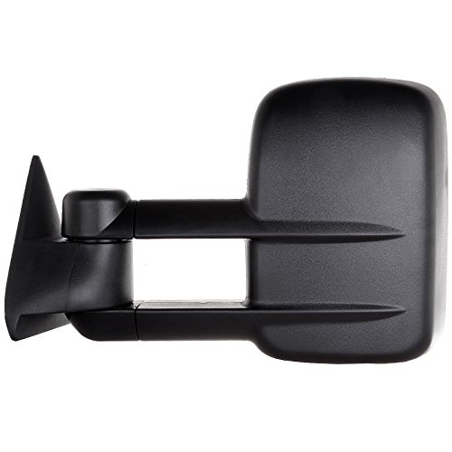 cciyu Left Right Towing Mirror Tow Mirrors Replacement Fit for 1988-2000 for Chevy/for GMC C/K 1500/2500/3500 1992-1999 for Chevy/for GMC Suburban 1500/2500 Pair Set Car Mirror Power Adjusted