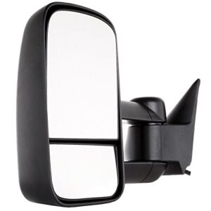 cciyu Left Right Towing Mirror Tow Mirrors Replacement Fit for 1988-2000 for Chevy/for GMC C/K 1500/2500/3500 1992-1999 for Chevy/for GMC Suburban 1500/2500 Pair Set Car Mirror Power Adjusted