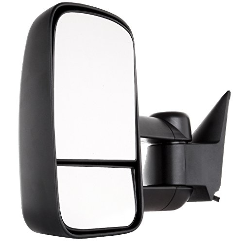 cciyu Left Right Towing Mirror Tow Mirrors Replacement Fit for 1988-2000 for Chevy/for GMC C/K 1500/2500/3500 1992-1999 for Chevy/for GMC Suburban 1500/2500 Pair Set Car Mirror Power Adjusted