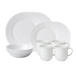 wedgwood fine bone china nantucket basket 16-piece set