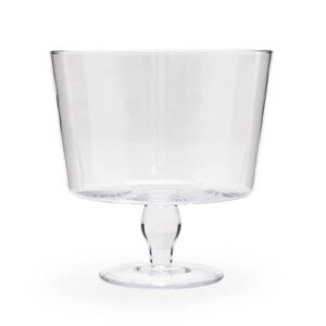 sur la table trifle bowl, 9", clear