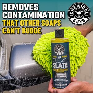 Chemical Guys CWS80316 Clean Slate Deep Surface Cleaning Car Wash Soap (Removes Old Car Waxes, Glazes & Sealants for Superior Surface Prep), 16 fl oz, Citrus Scent