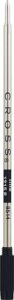 cross 85142 refills for ballpoint pens, fine, black ink, 2/pack