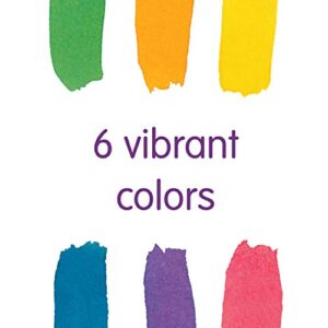 Colorations - LWPACK Liquid Watercolor Paint, 4 fl oz, Set of 6, Non-Toxic, Painting, Kids, Craft, Hobby, Fun, Water Color, Posters, Cool Effects, Versatile, Gift