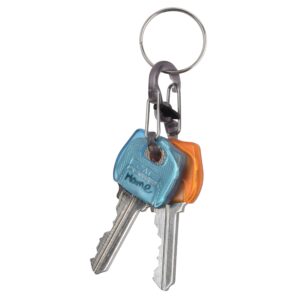 Nite Ize Identikey Covers + S-Biner Key Clips, Write-On Universal Key Covers for Quick Key Identification + Attachment to Key Chain, Multiple Colors