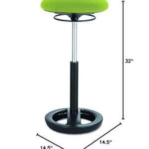 Safco Products Twixt Active Seating Extended Height, Green