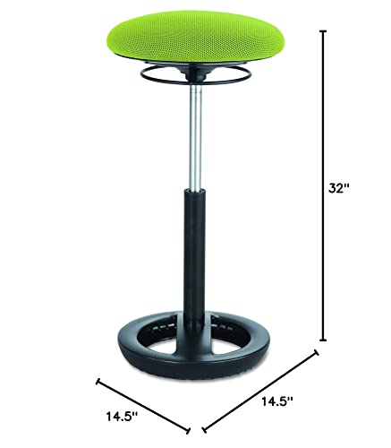 Safco Products Twixt Active Seating Extended Height, Green