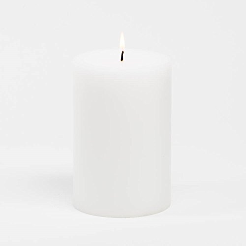 Richland 4" Pillar Candles (4"x6", White)