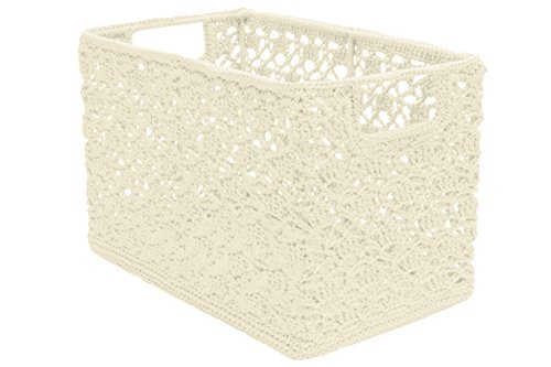 Heritage Lace Mode Crochet 12X7X8 Wire Bskt