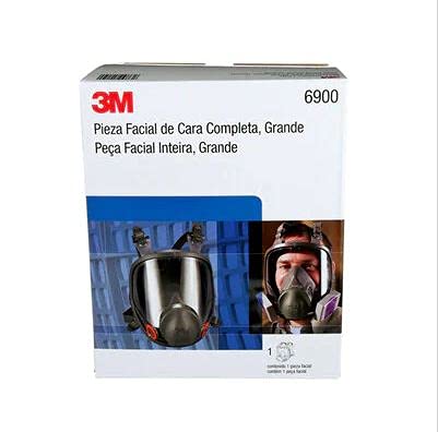 Large 3M Full Facepiece Respirators 6000 Series, Reusable - R3-6900