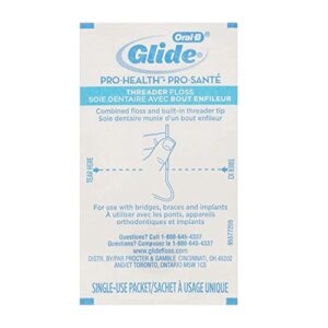 Glide Threader Floss, 30 Single-Use Packets each (Value Pack of 12)