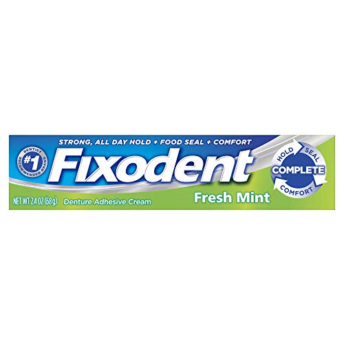 Fixodent Fresh Mint Cream Size 2.4z Fixodent Fresh Mint Cream 2.4z