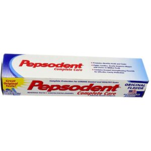 Pepsodent Complete Care Toothpaste Original Flavor 5.5 oz ( Pack of 2)