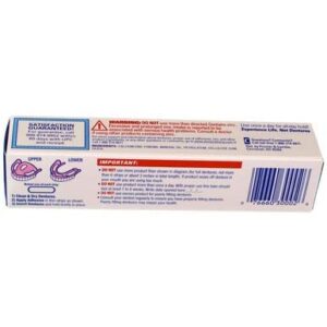 Fixodent Free Denture Adhesive Cream 2.40 oz (Pack of 5)