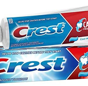 Crest Cavity Protection Toothpaste Gel Cool Mint 8.20 oz (Pack of 5)