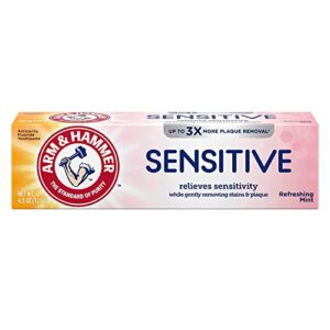 arm & hammer sensitive teeth & gums toothpaste 4.5 oz (pack of 10)