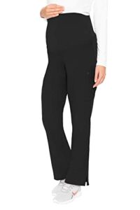 med couture women's maternity pant, black, medium