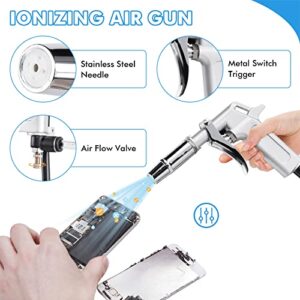 YUCHENGTECH Ionizing Air Gun Anti Static Gun Anti Static Air Gun Static Eliminator Anti Static Ionizier with 4KV High Voltage Generator 110V