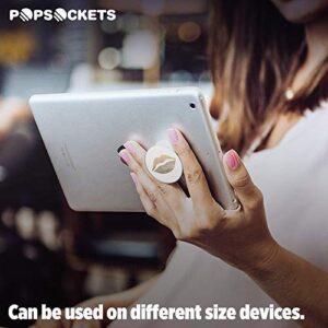 PopSockets: Collapsible Grip & Stand for Phones and Tablets - Gold Lips