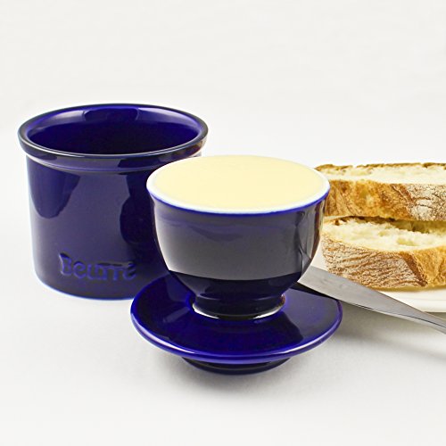 Zoie + Chloe Butter Keeper Crock: Fresh and Soft Butter Without Refrigeration