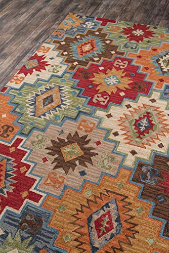 Momeni Rugs Tangier Collection Area Rug, 3'6" x 5'6", Multicolor