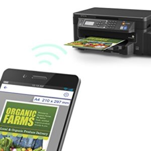 Epson ET-3600 EcoTank Wireless Color All-in-One Supertank Printer with Scanner, Copier & Ethernet