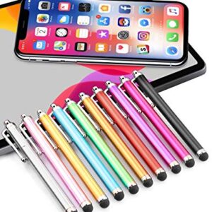 Stylus Pens for Touch Screens, LIBERRWAY Pen 10 Pack of Pink Purple Black Green Silver Universal Screen Capacitive Compatible with Kindle ipad iPhone Samsung