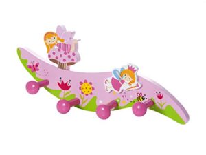 kids fairy themed home decor coat hooks wall hook for girls bedroom or nursery