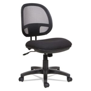 alera alein4814 interval series 275 lbs. capacity swivel/tilt mesh chair - black