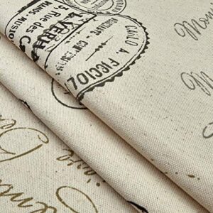 Richloom Postscript Paris Graphite, Fabric by the Yard