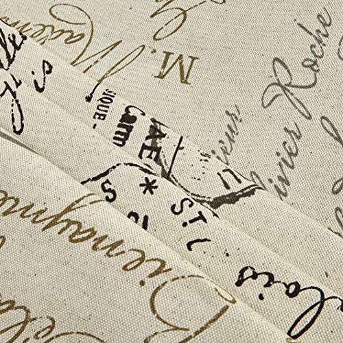 Richloom Postscript Paris Graphite, Fabric by the Yard