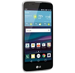 AT&T GoPhone LG Phoenix 2 Smartphone - 4GLTE 8GB Memory Prepaid No Contract Locked Cell Phone - Black