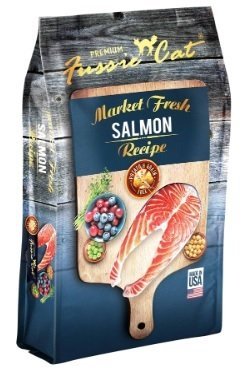 Fussie Cat Dry Cat Food Bag (Salmon, 2#) by Fussie Cat