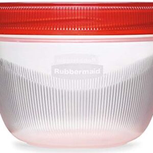 Rubbermaid TAKEALONG 3pc 2cup TWIST TOP, 1, Clear