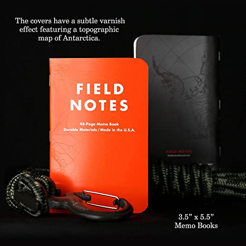 Field Notes: Expedition 3-Pack Waterproof Notebook with Dot-Graph Paper - 3.5" x 5.5"