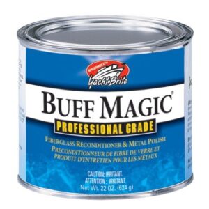 shurhold buff magic fiberglass reconditioner & metal polish - 22 oz. by shurhold