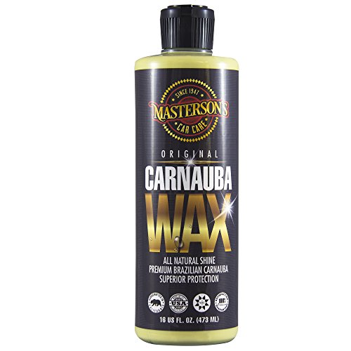 MASTERSON'S CAR CARE MCC_101_16 Original Carnauba Wax - Easy to Use Formula - Premium Wax Protects and Shines All Cars, Trucks, Motorcycles, RV, Boats (16 oz)