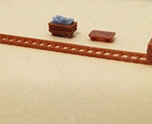 Outland Models Train Railway Ore Mining Accessories: Cart Truck Shanty. N Scale